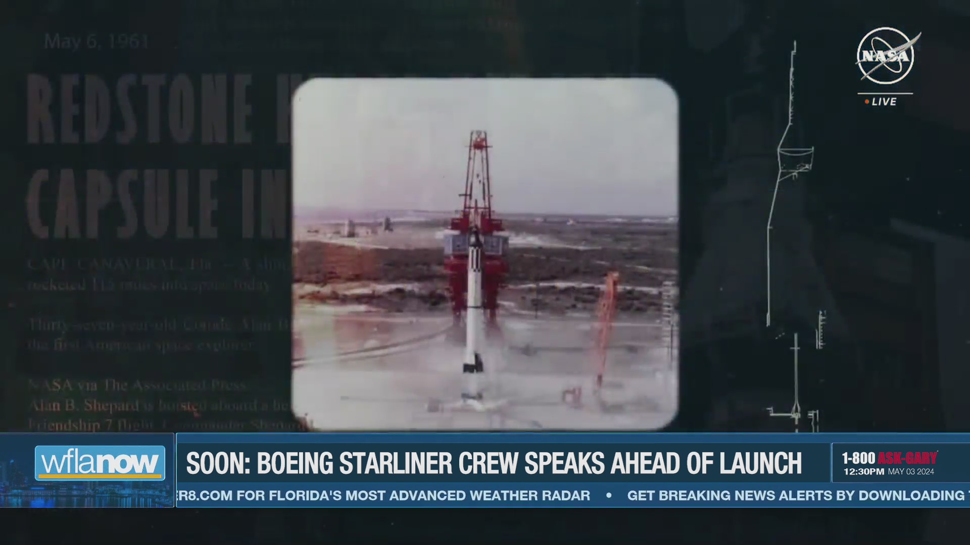 Boeing’s Starliner crew hosts news conference ahead of launch – WFLA