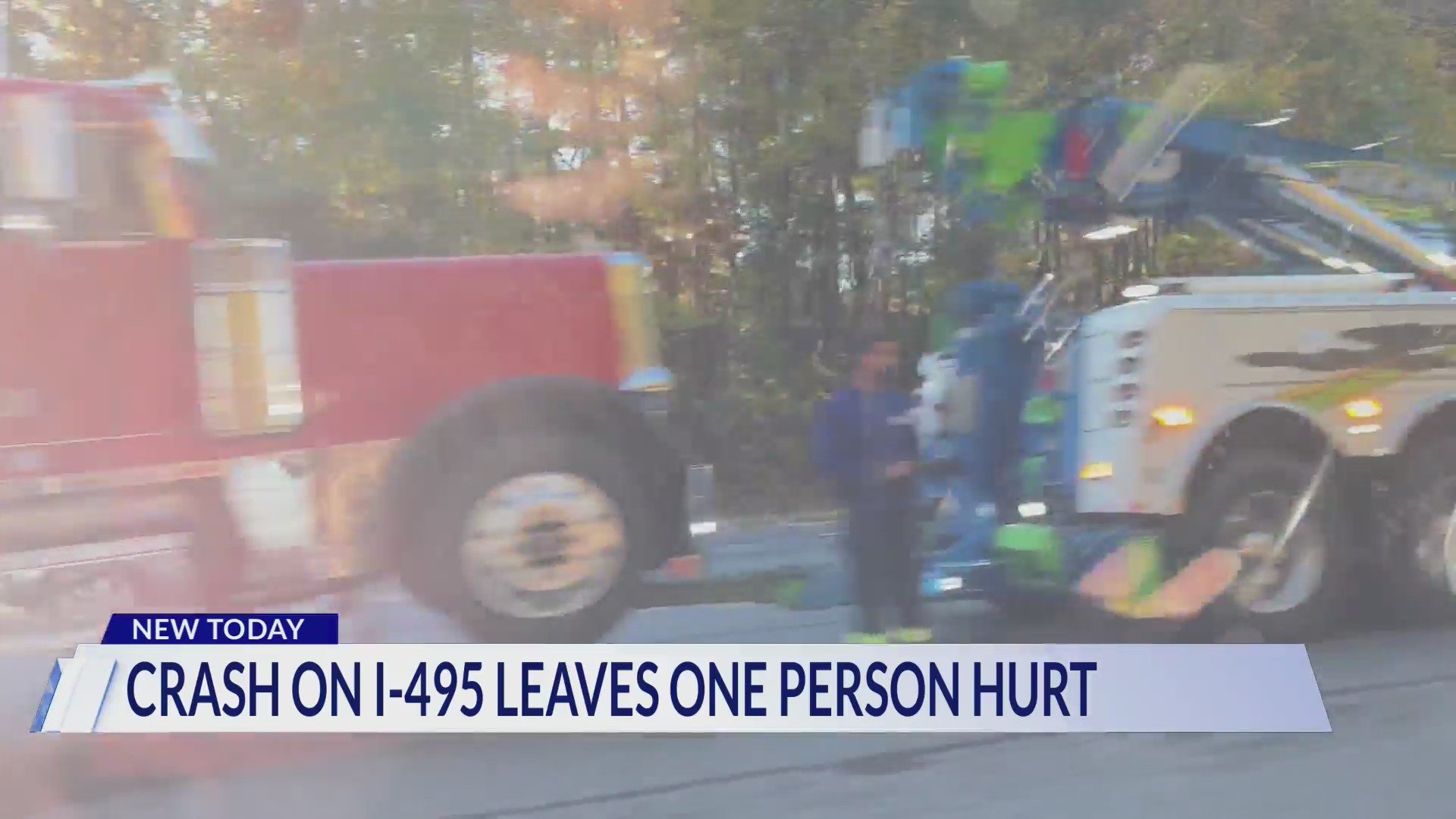 One hurt in crash on I-495 – DC News Now | DC, Virginia, Maryland News ...