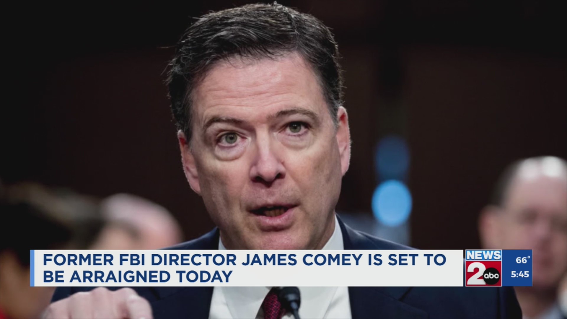 Former FBI Director James Comey set to be arraigned Wednesday – WKRN News 2