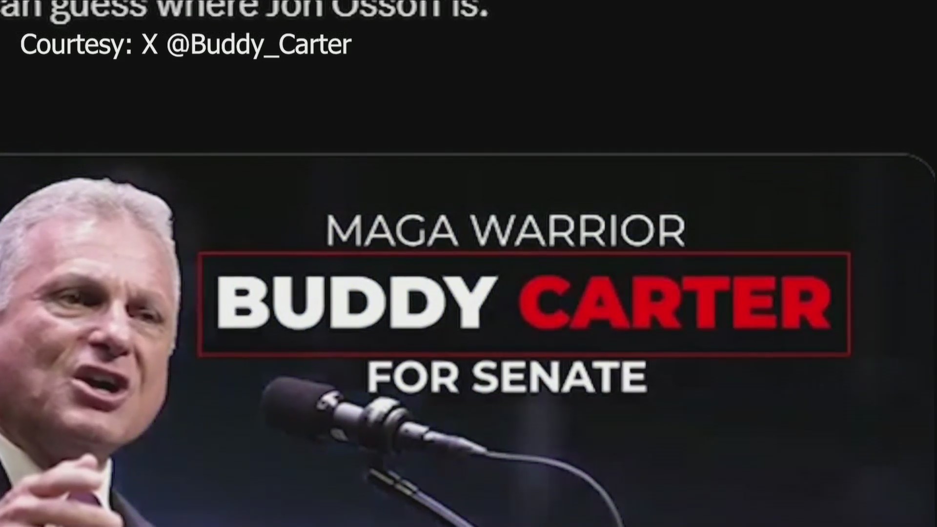 Buddy Carter announces run for U.S. Senate – WSAV-TV