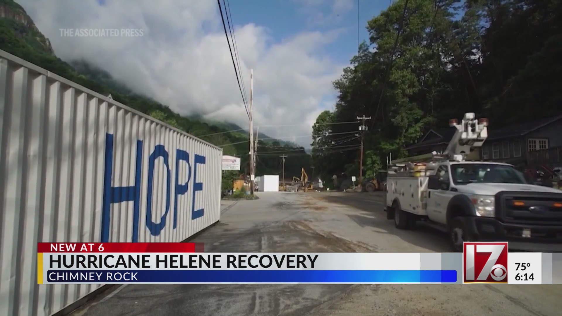 Hurricane Helene recovery in Chimney Rock – CBS17.com