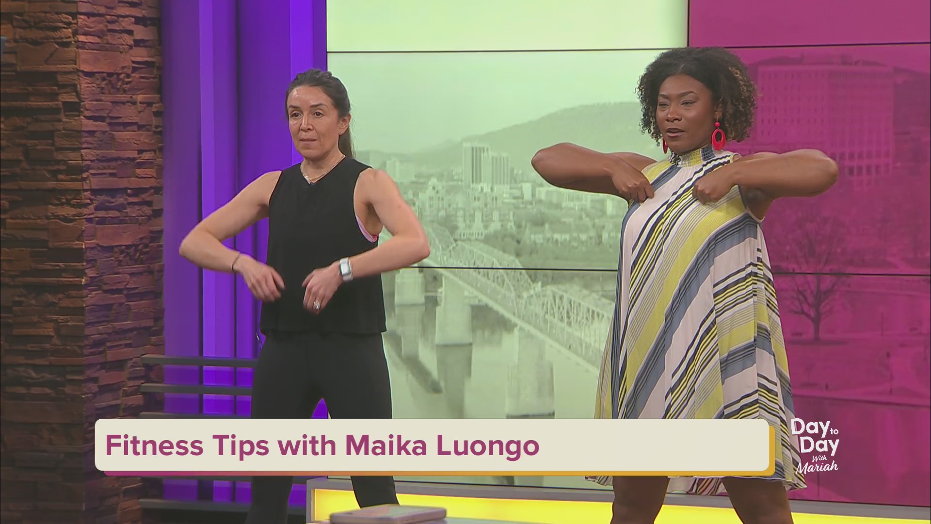 Fitness Tips with Maika Luongo | Day to Day with Mariah – WHNT.com