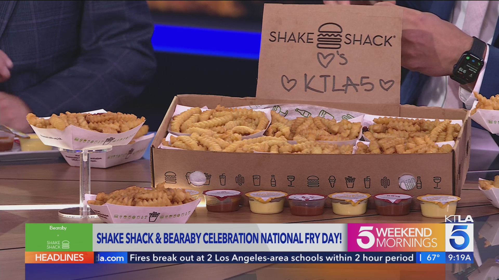 Celebrating National Fry Day with Shake Shack – KTLA