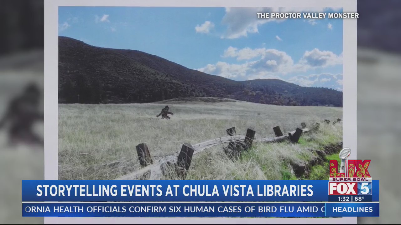 Chula Vista Library Hosts “Tales of the Proctor Valley Monster” – FOX 5 ...
