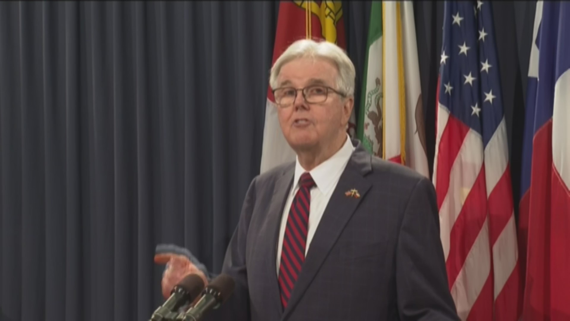 Full press conference: Lt. Gov. Dan Patrick responds to veto of THC ban ...
