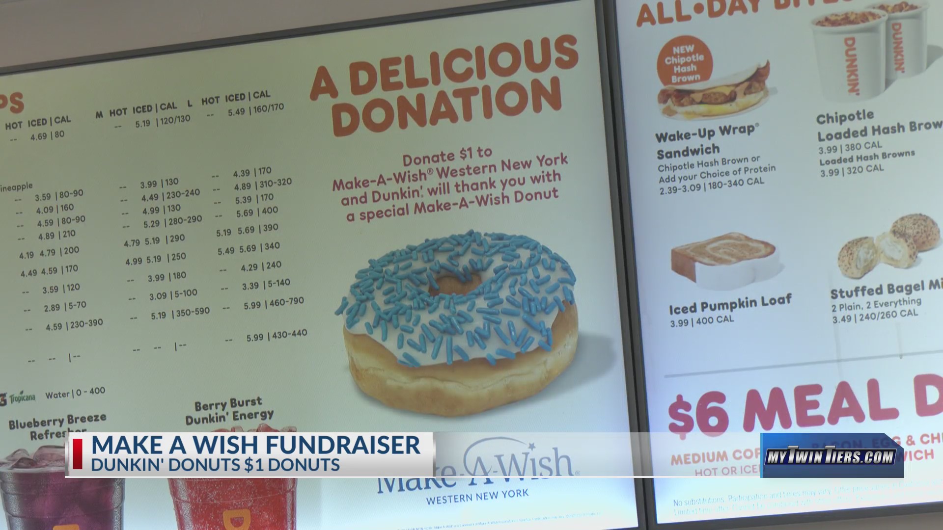 Specialty dollar donuts at Dunkin’ Donuts – WETM – MyTwinTiers.com