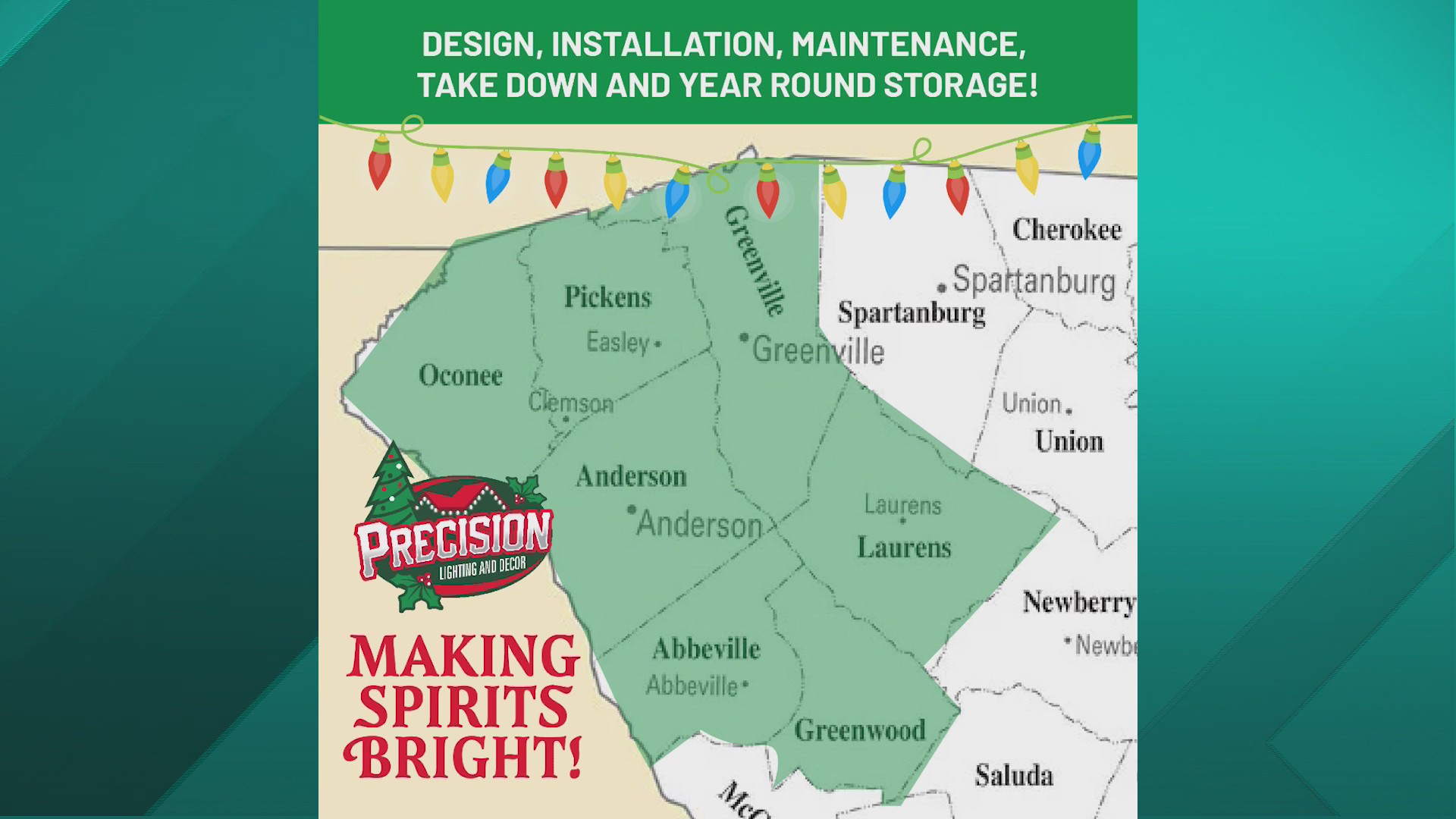 Precision Lighting and Decor – WSPA 7NEWS