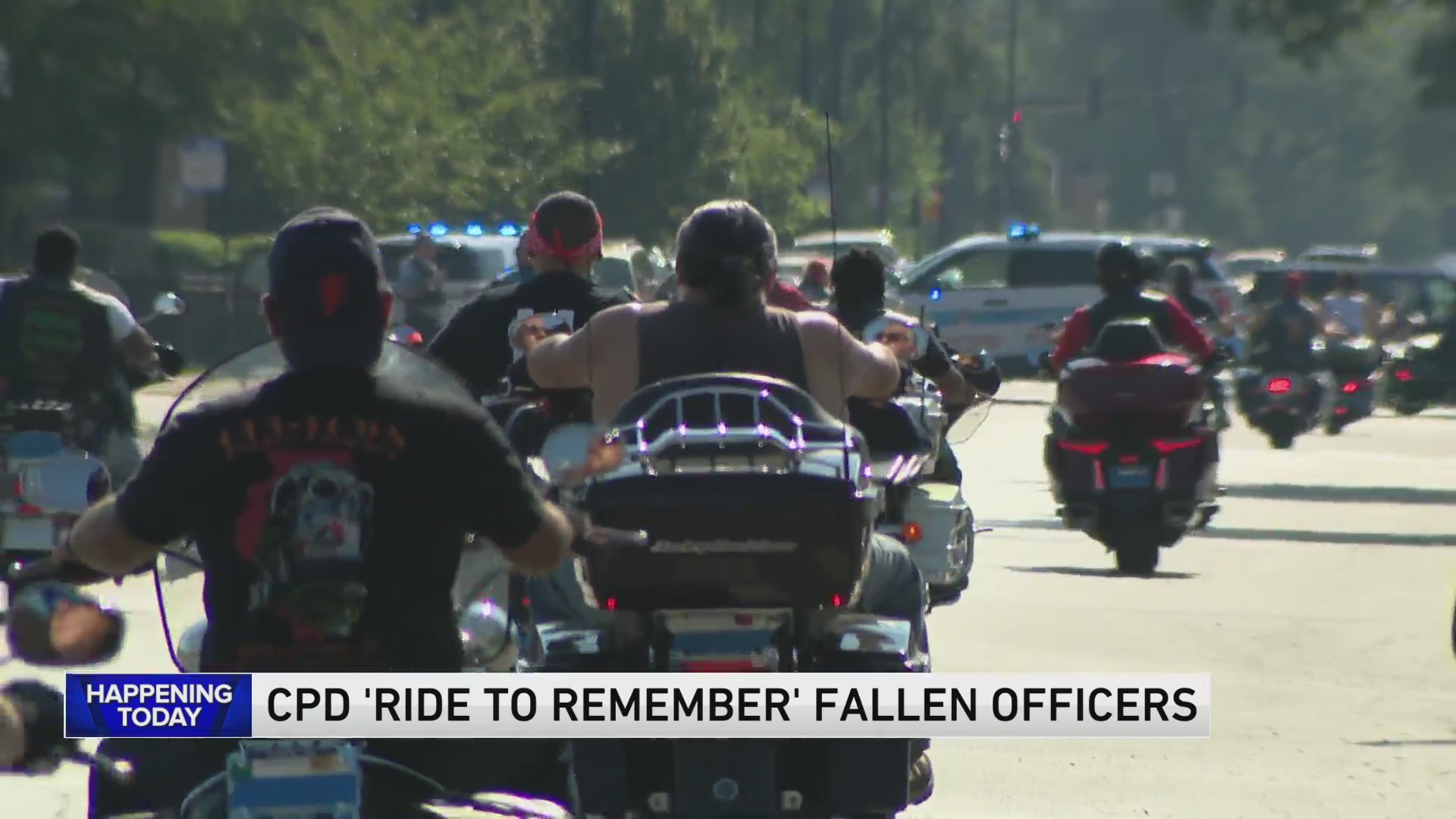 Hundreds of motorcyclists honoring fallen police officers Sunday in ...