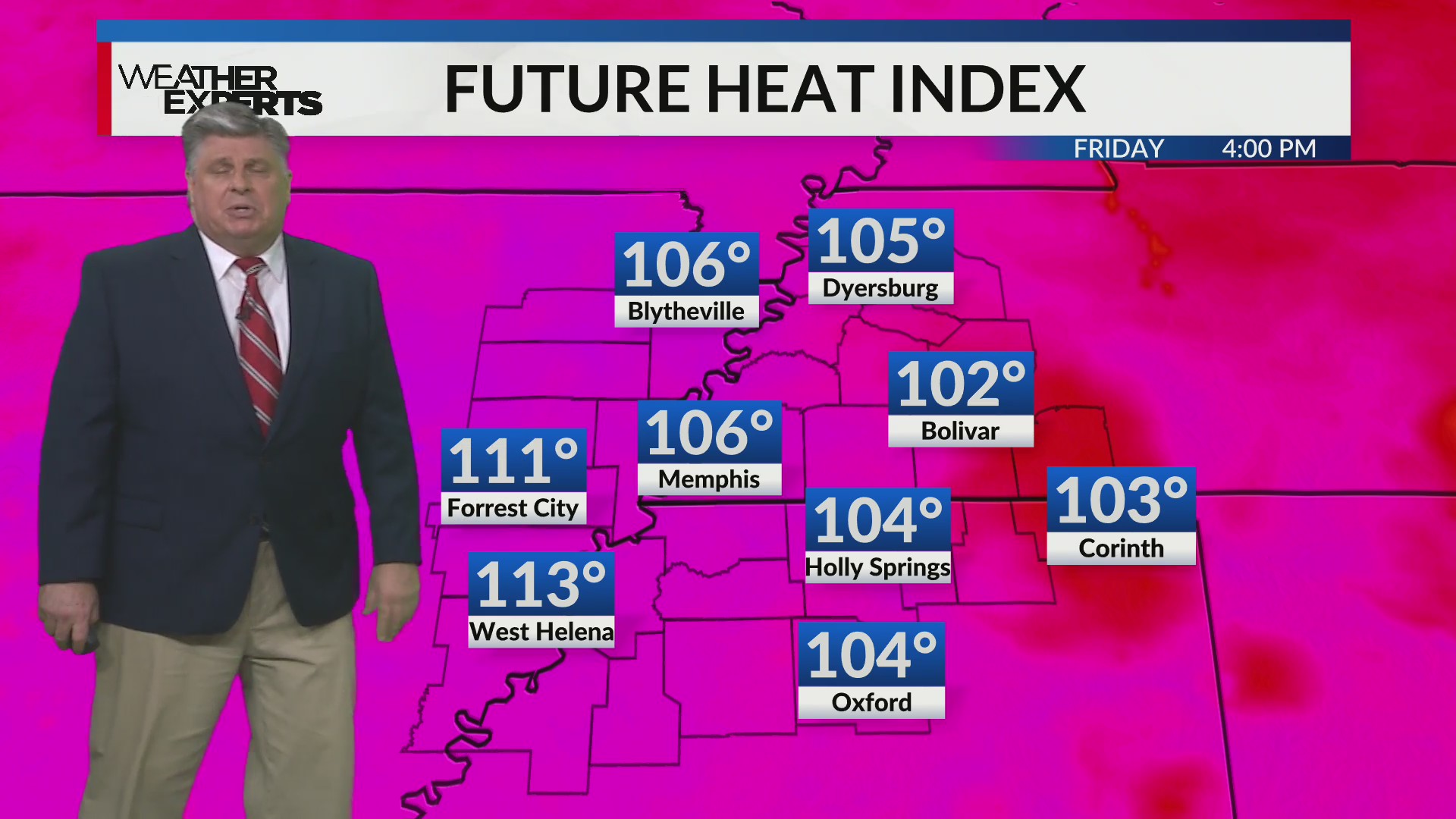 HEAT WARNING WREG Memphis Weather Thursday 8/15/24 – WREG.com