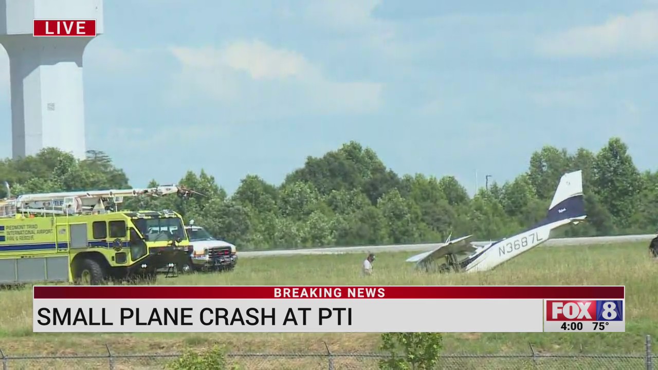 Plane with 3 onboard goes off runway at Piedmont Triad International ...