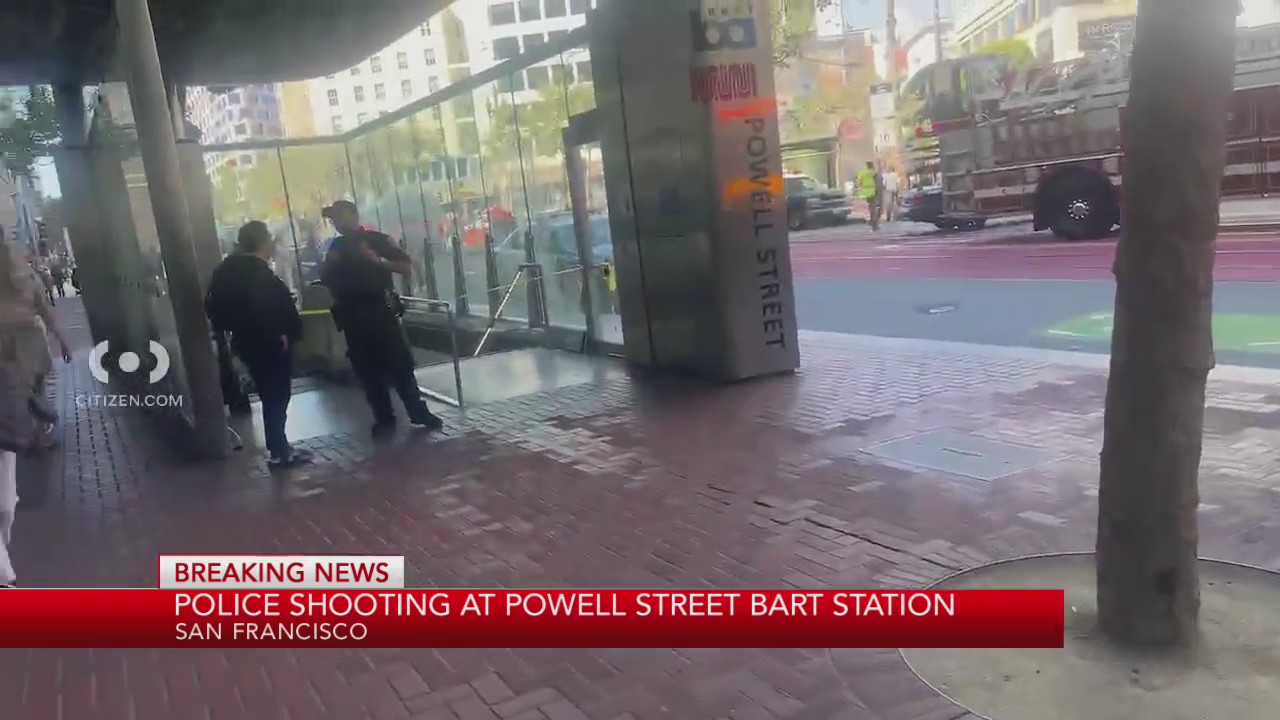 Police shooting at Powell Street BART station – KRON4