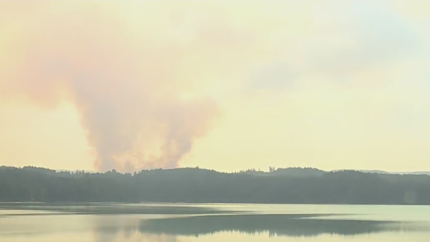 Brush fire causes ‘Level 3’ evacuations near Hagg Lake – KOIN.com