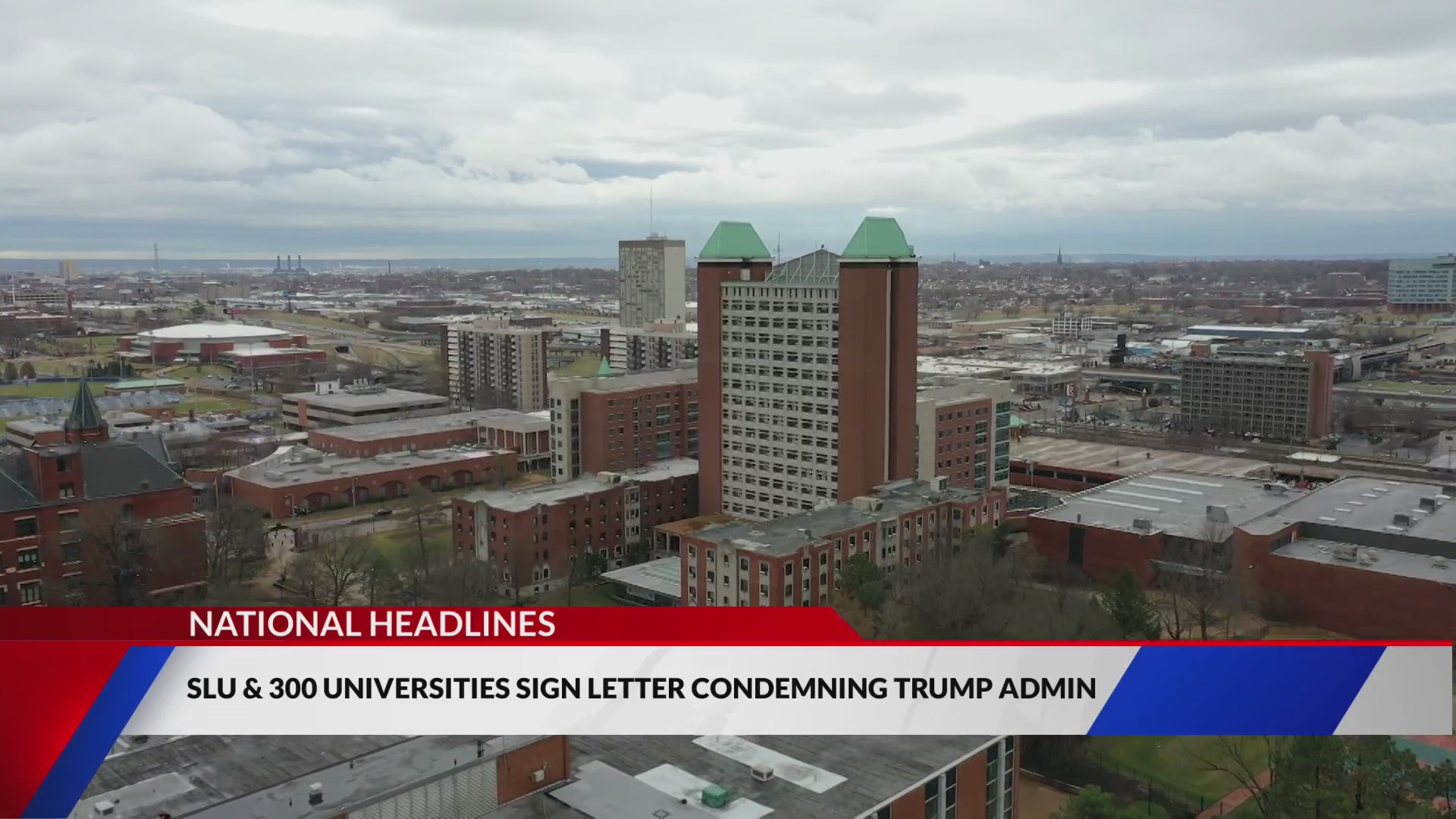 SLU President signs public statement condemning Trump administration ...