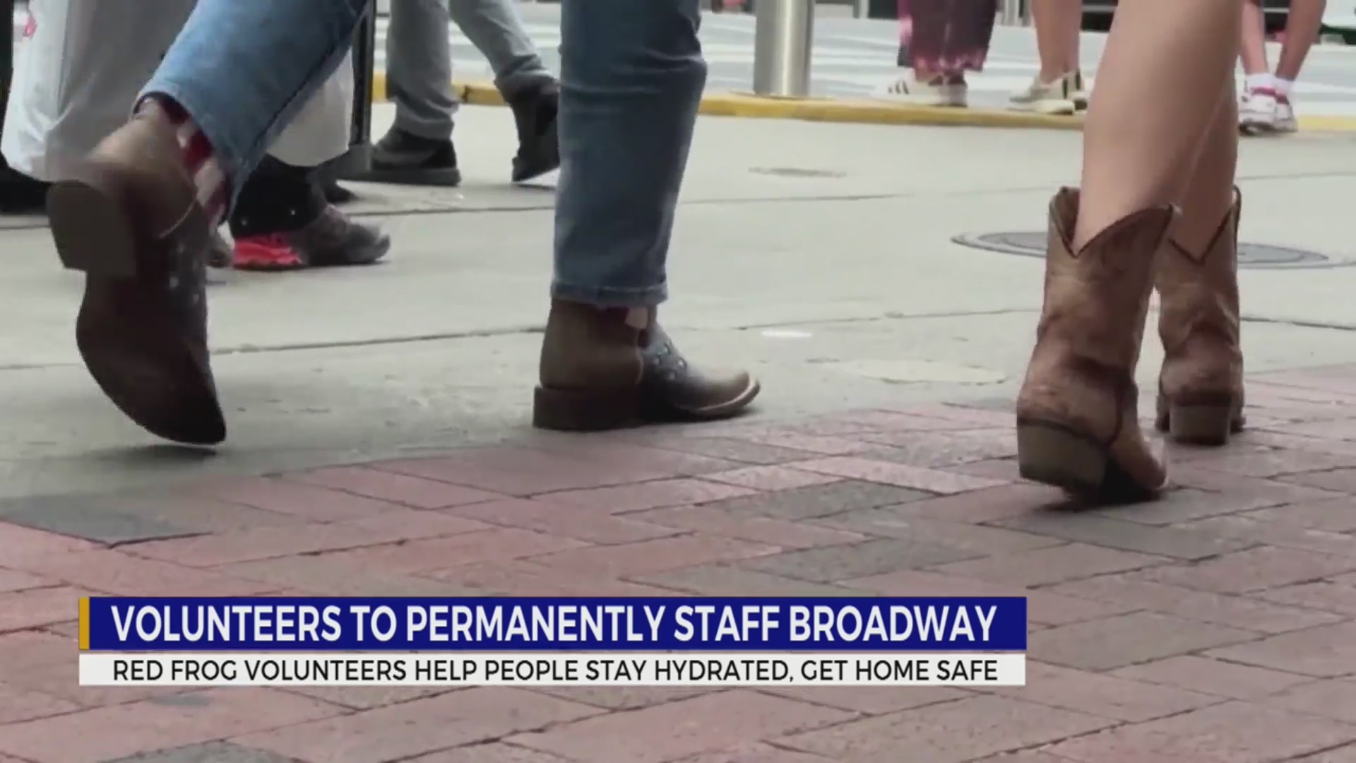 Red Frog volunteers to permanently staff Broadway – WKRN News 2