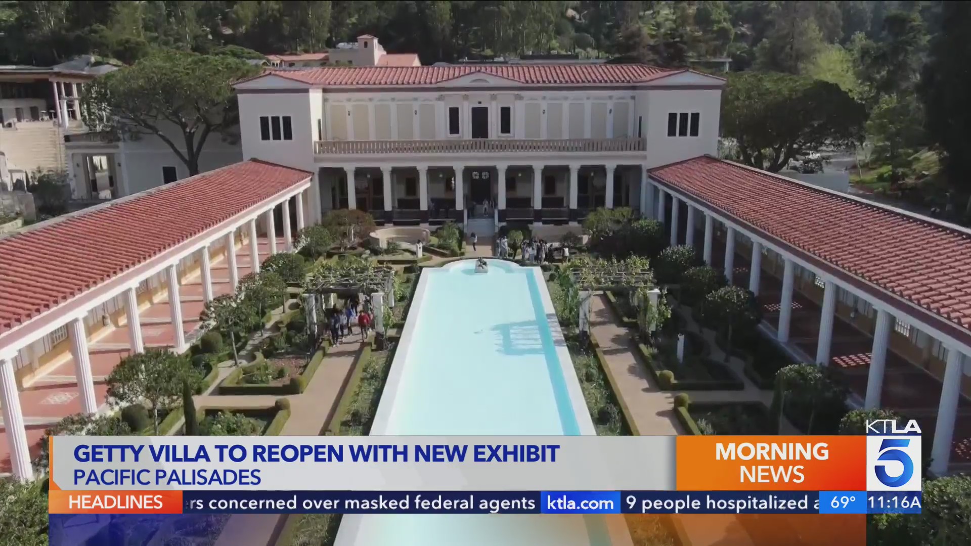 Getty Villa Museum to reopen in Pacific Palisades with new exhibit – KTLA