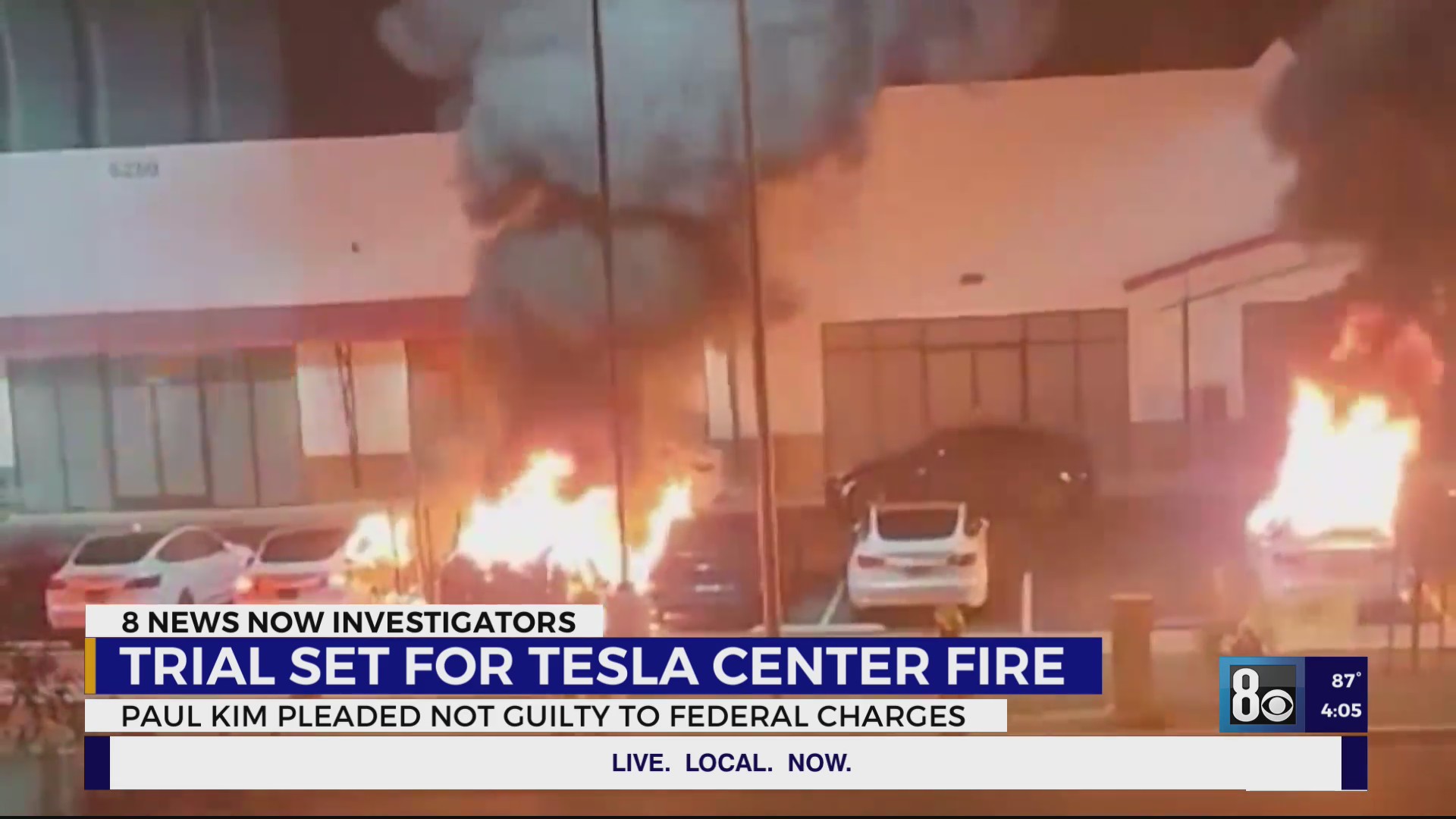 Trial scheduled in Las Vegas Tesla firebombing case – KLAS