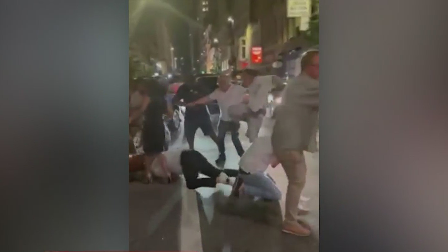 Downtown Cincinnati violent brawl videos go viral | NewsNation Now – KSN-TV
