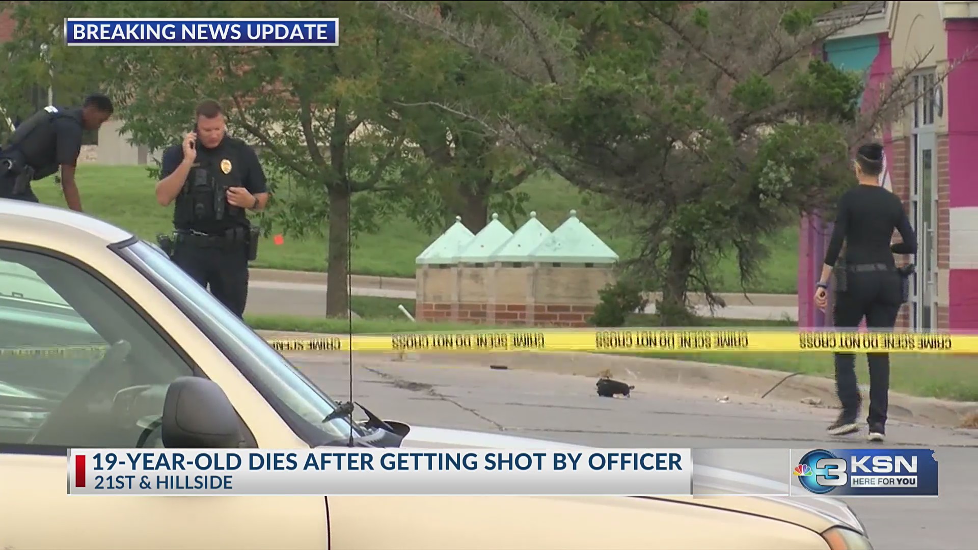Teen dead after shooting outside Wichita police substation – KSN-TV