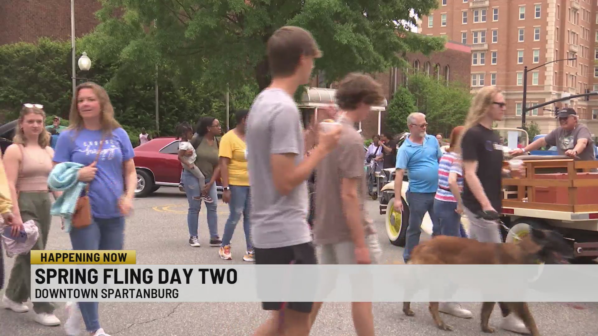 Day 2 of Spartanburg Spring Fling – WSPA 7NEWS