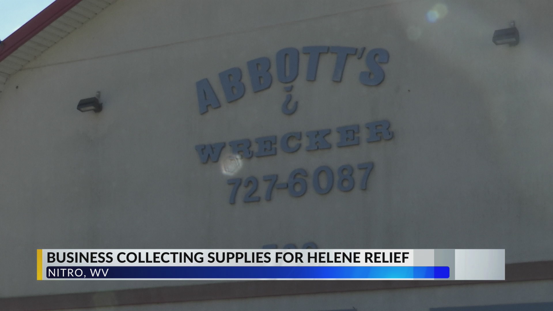 Nitro wrecking service, church to take hurricane relief supplies to ...