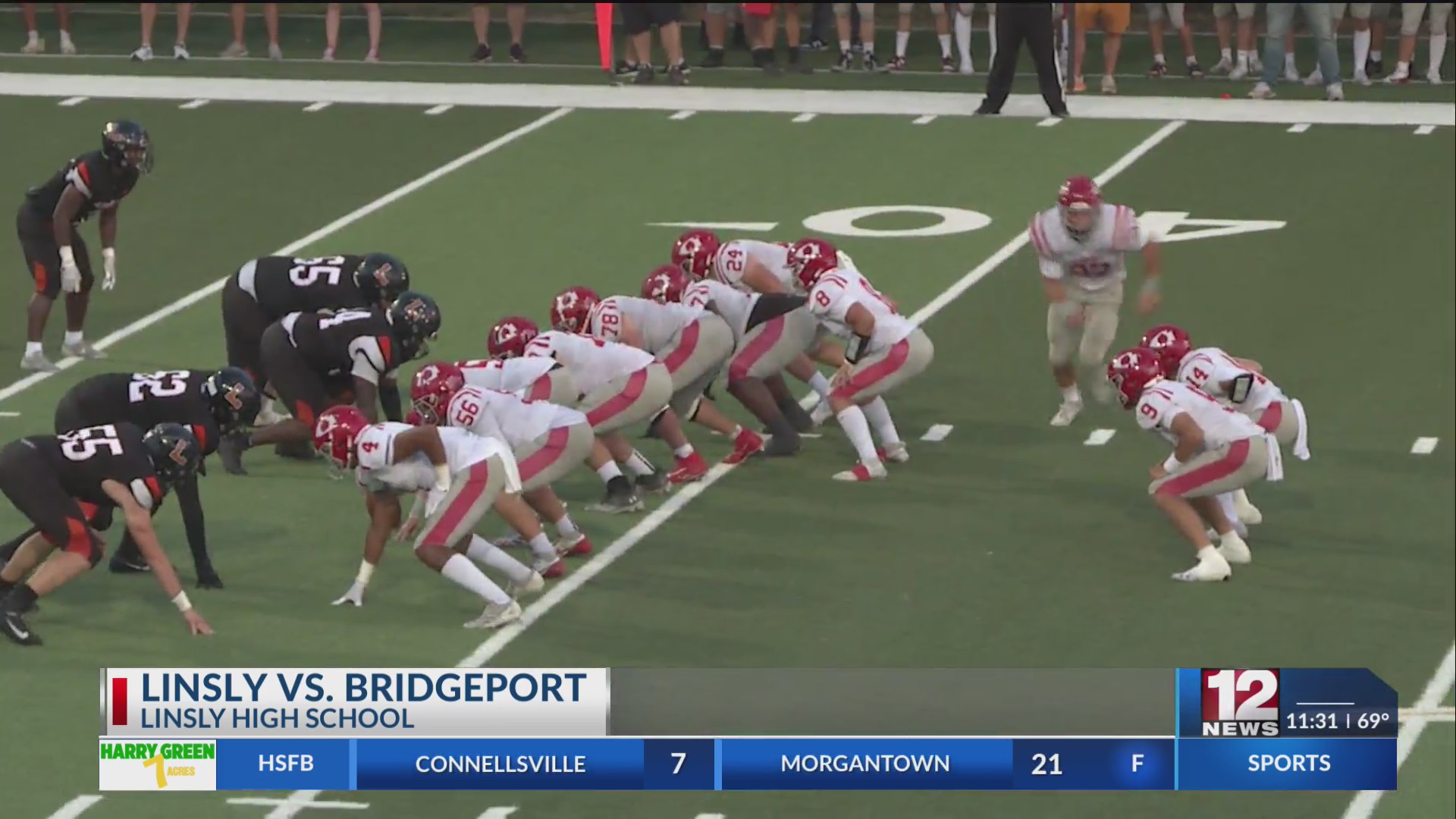 FOOTBALL HIGHLIGHTS: Bridgeport vs. Linsly – WBOY.com