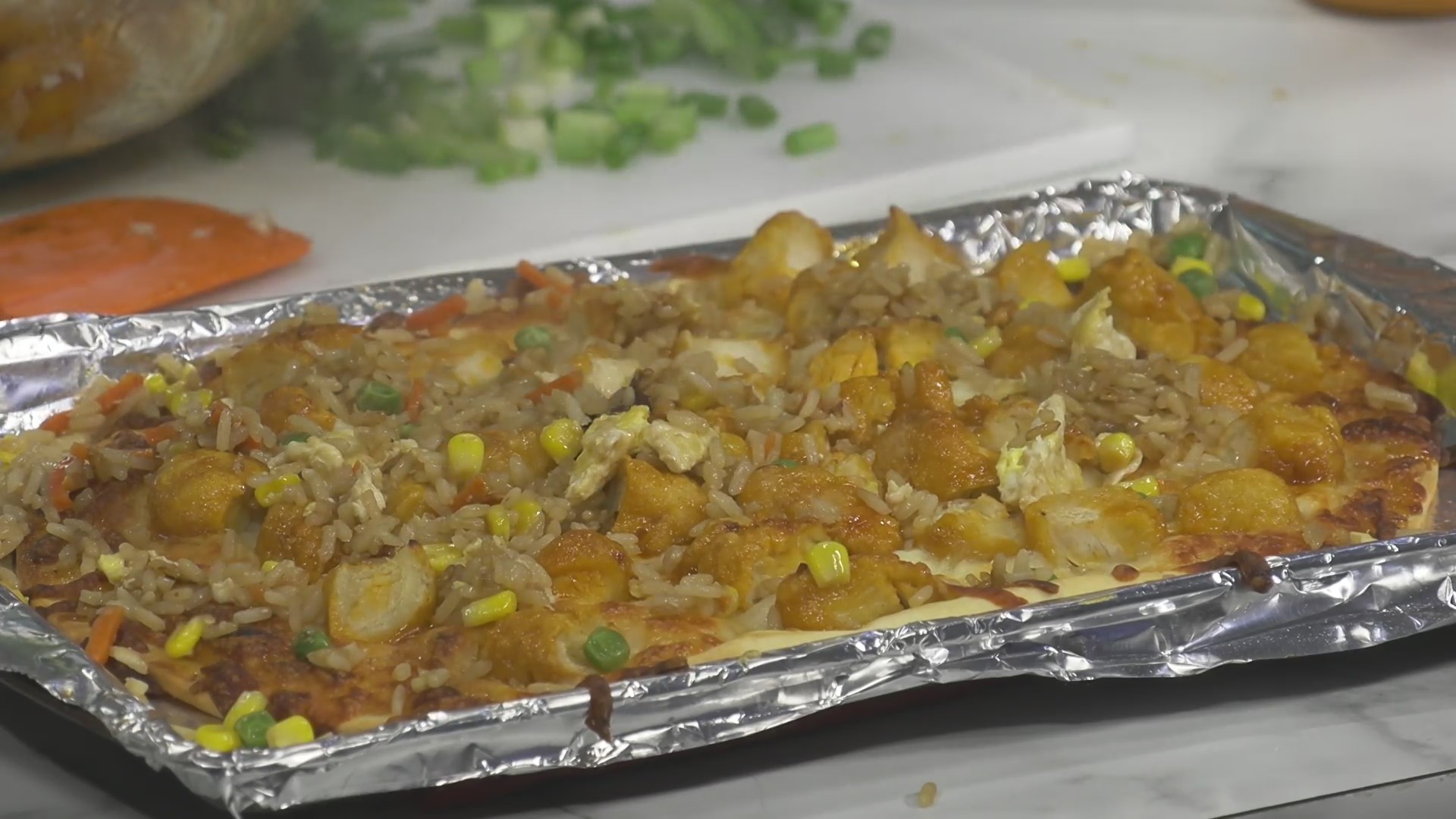 Dishin’ It: Orange Chicken Pizza & Orange Chicken Fries Part 3 – KOLR ...