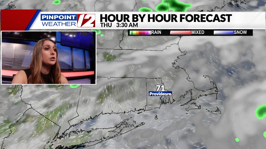WPRI Weather Now 7/24/24: Patchy Fog Tonight; Spot Shower Thursday ...