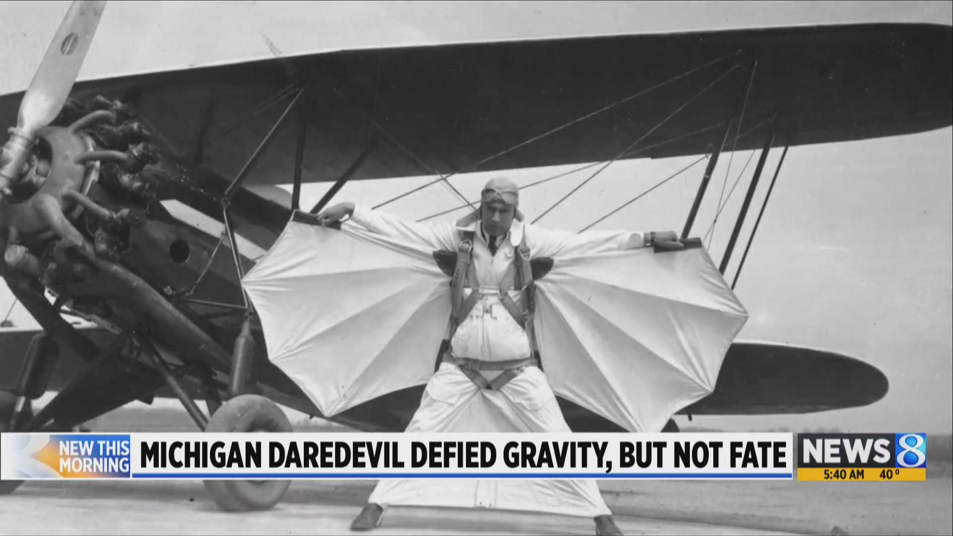 Before Batman: How a Michigan daredevil defied gravity, but not fate ...