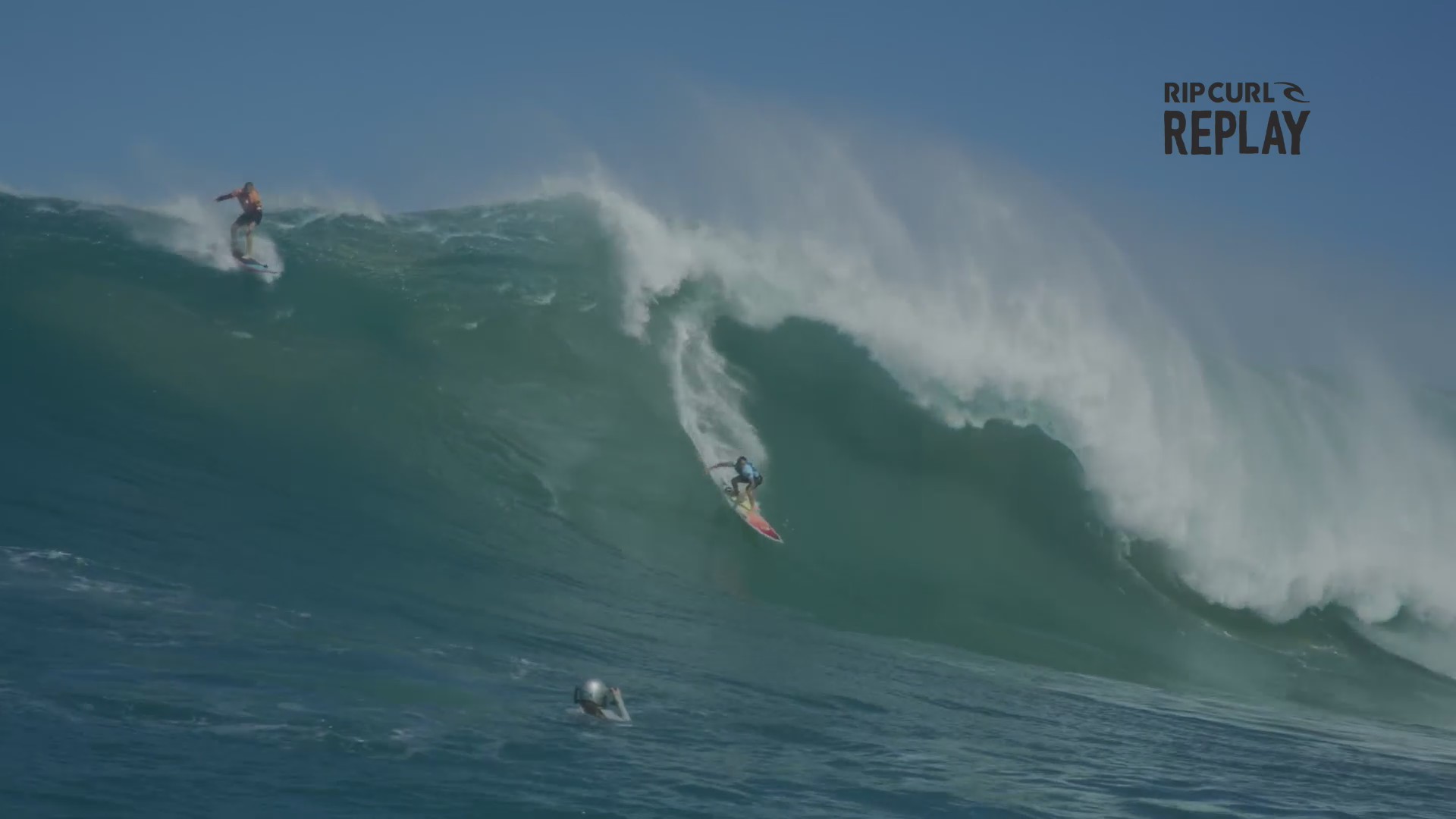 Billy Kemper, Jamie OʻBrien and Joey Cadiz catch set of waves in The ...