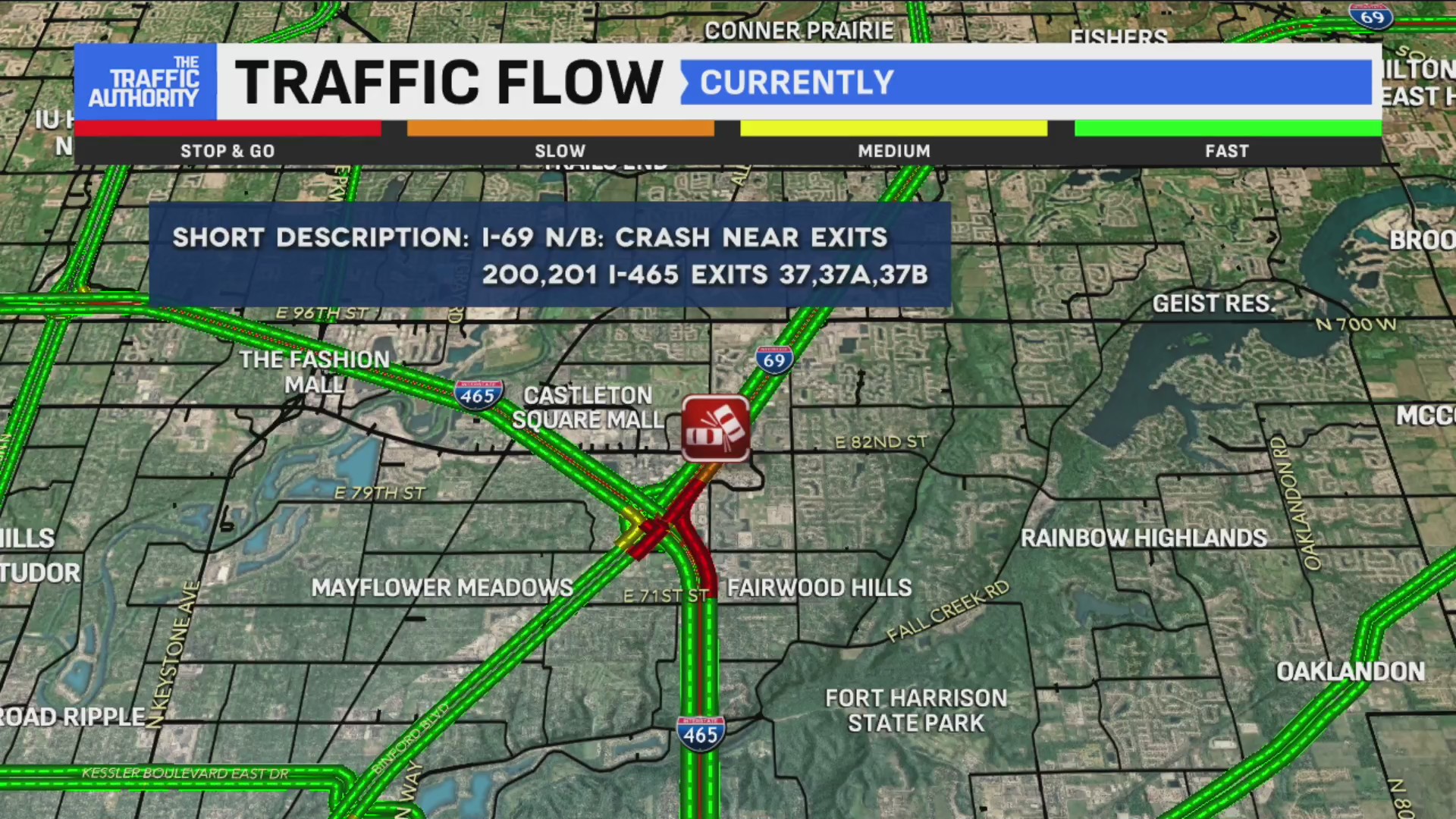 Fuel spill closes part of I-69 – Fox 59