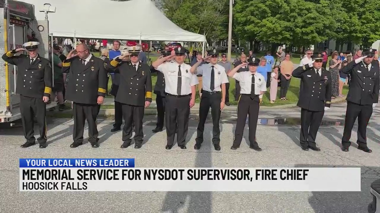 Memorial service for NYSDOT supervisor, fire chief – NEWS10 ABC