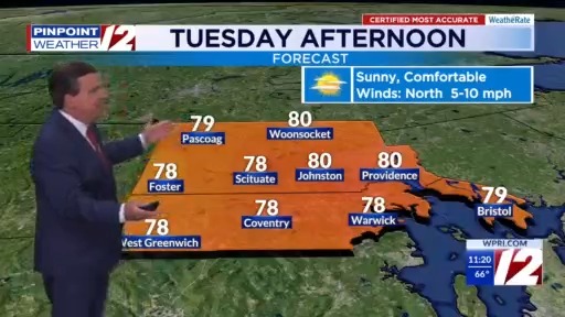 Pinpoint Weather 12 Forecast 7/21/25 Comfortable Next Few Days – WPRI.com