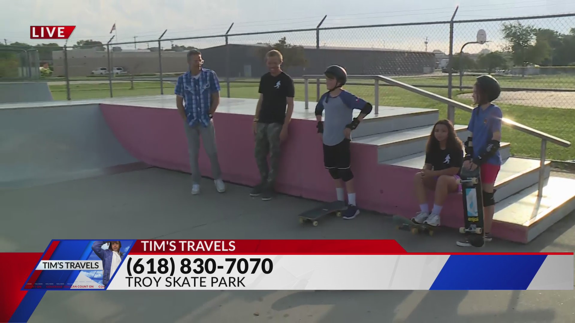 Tim’s Travels: Troy Skate Park – FOX 2