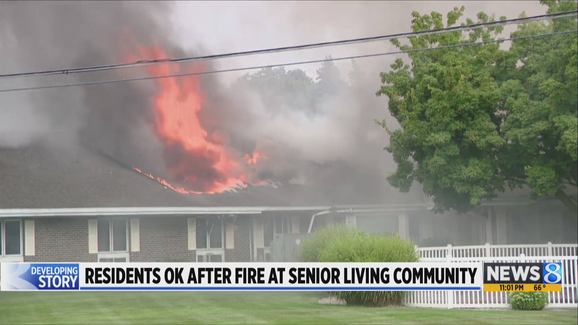 Residents OK after fire at Kentwood senior living community – WOODTV.com