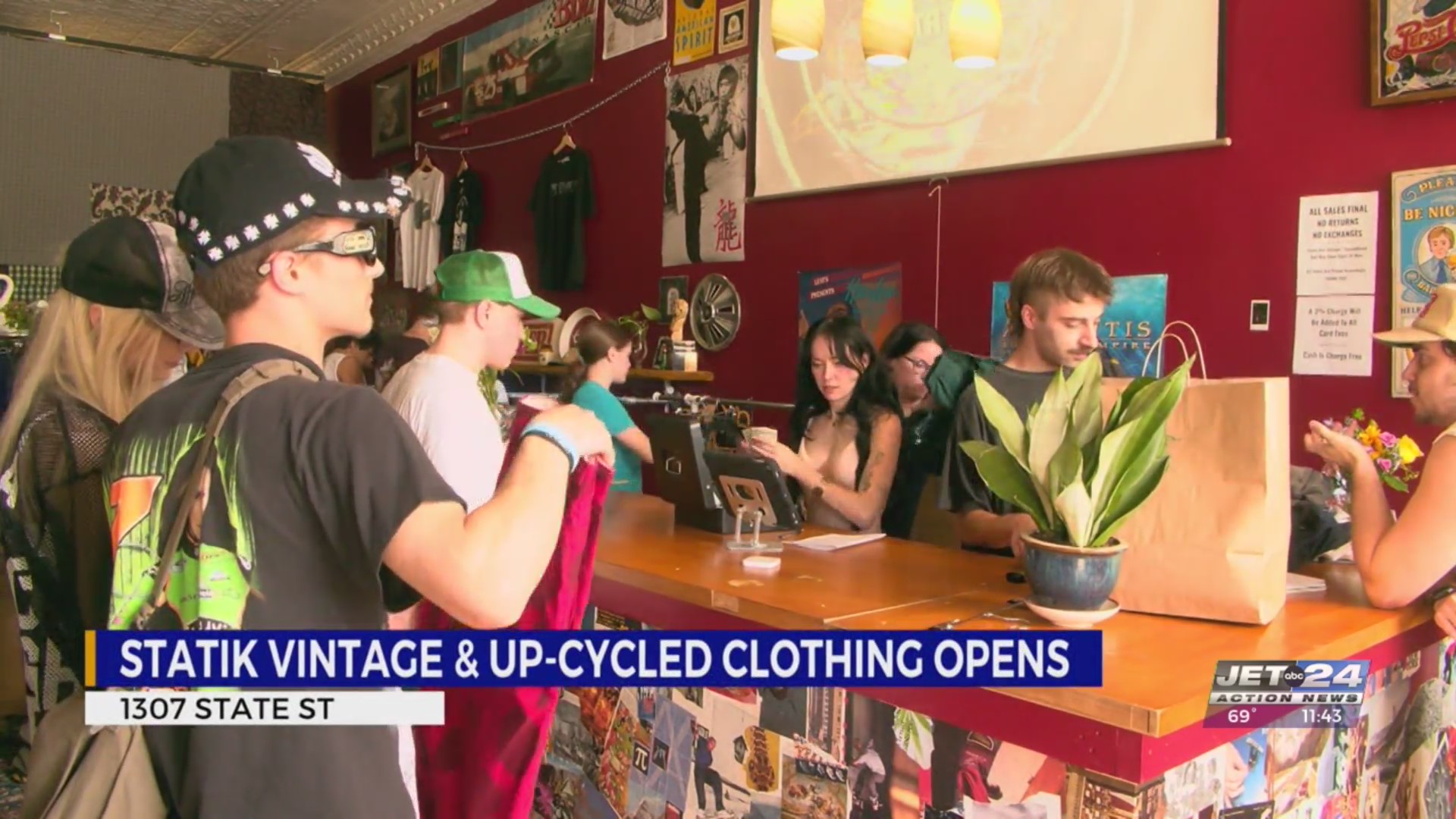 New vintage, up-cycled clothing store opens in downtown Erie – WJET ...
