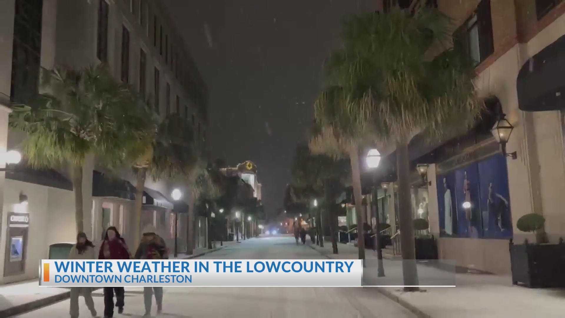 People enjoy snow and ice in downtown Charleston – WCBD News 2