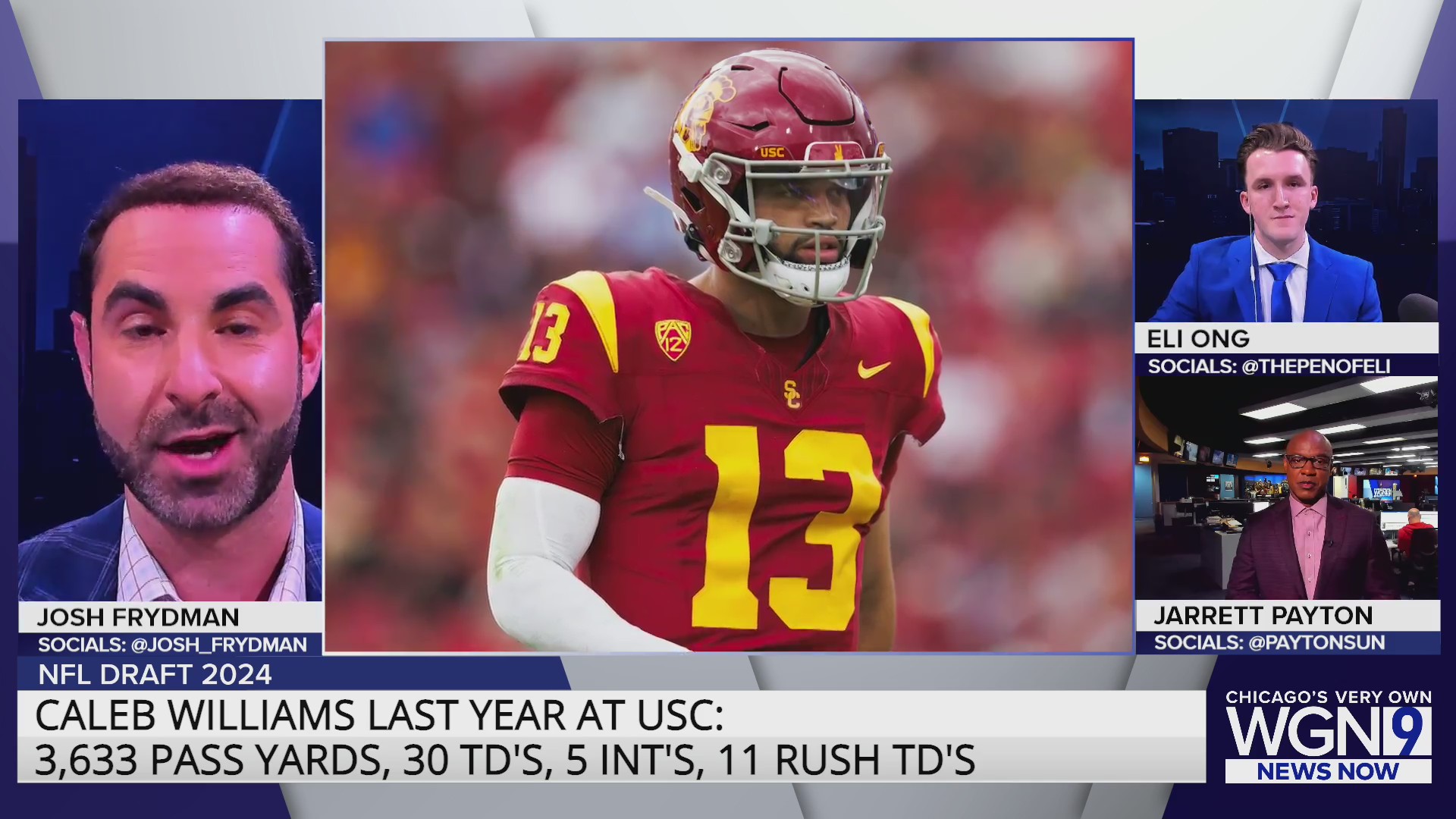 Analysis: Chicago Bears select Caleb Williams with No. 1 overall pick ...