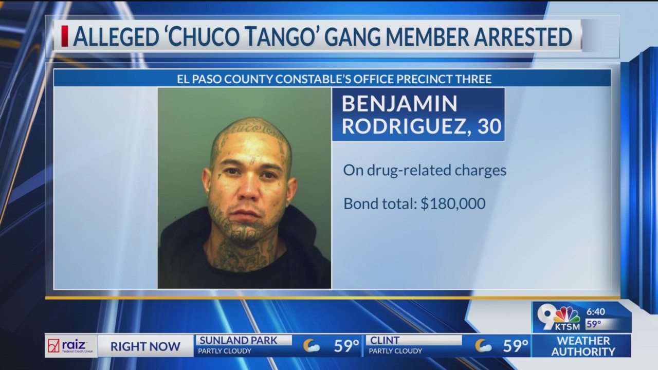 Alleged ‘Chuco Tango’ gang member arrested – KTSM 9 News