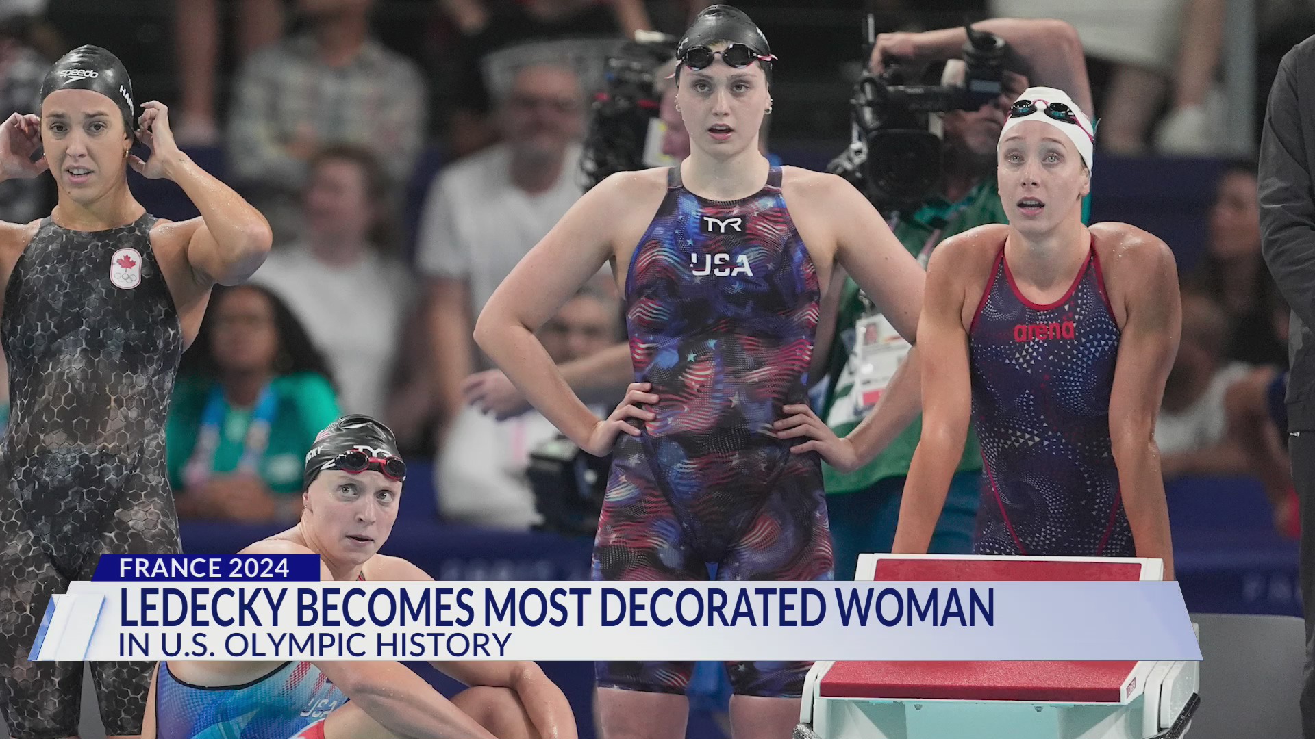 Bethesda’s Katie Ledecky makes history as most decorated US female ...