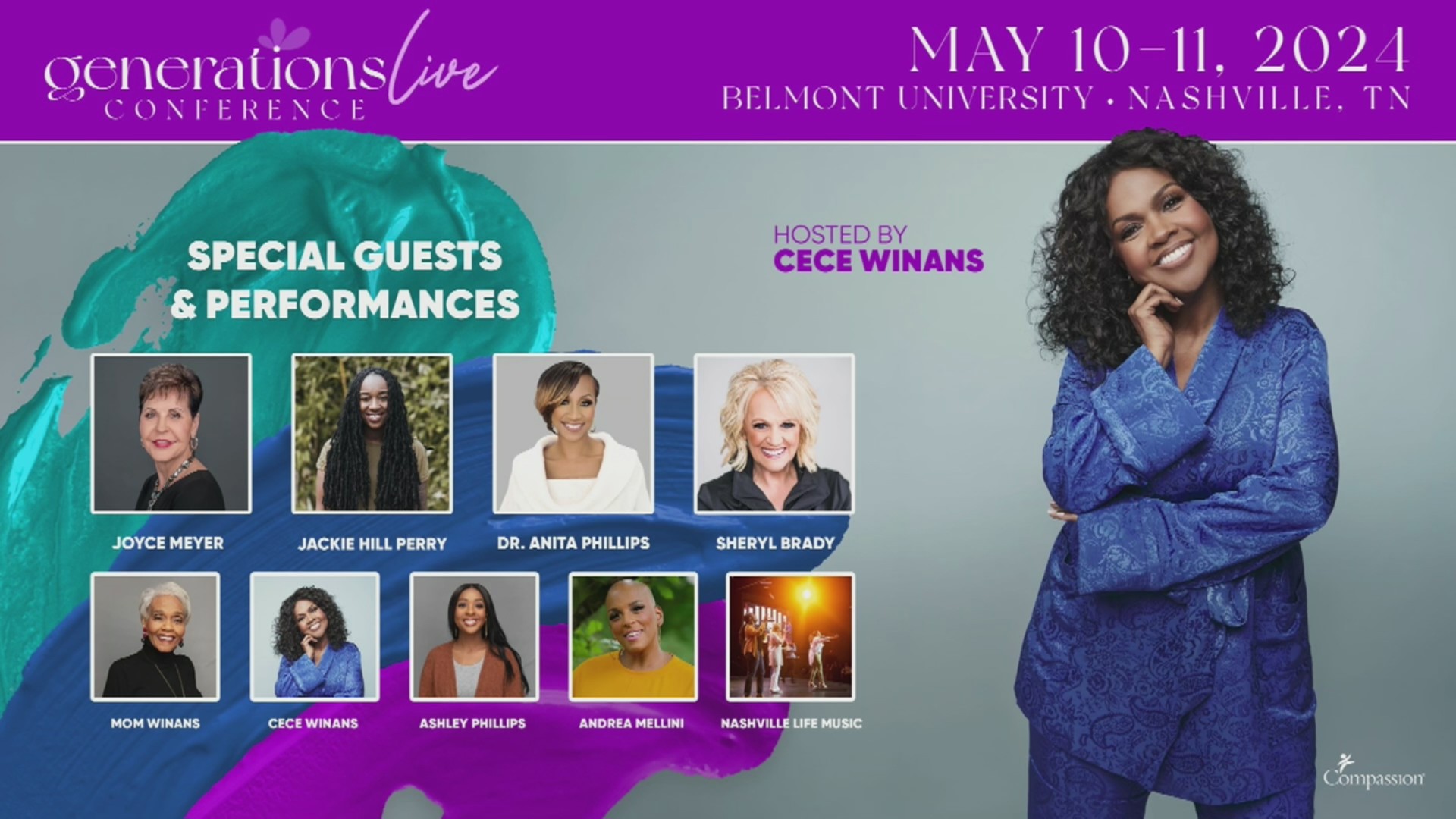 CeCe Winans’ Generations Live Women’s Conference returns to Nashville ...