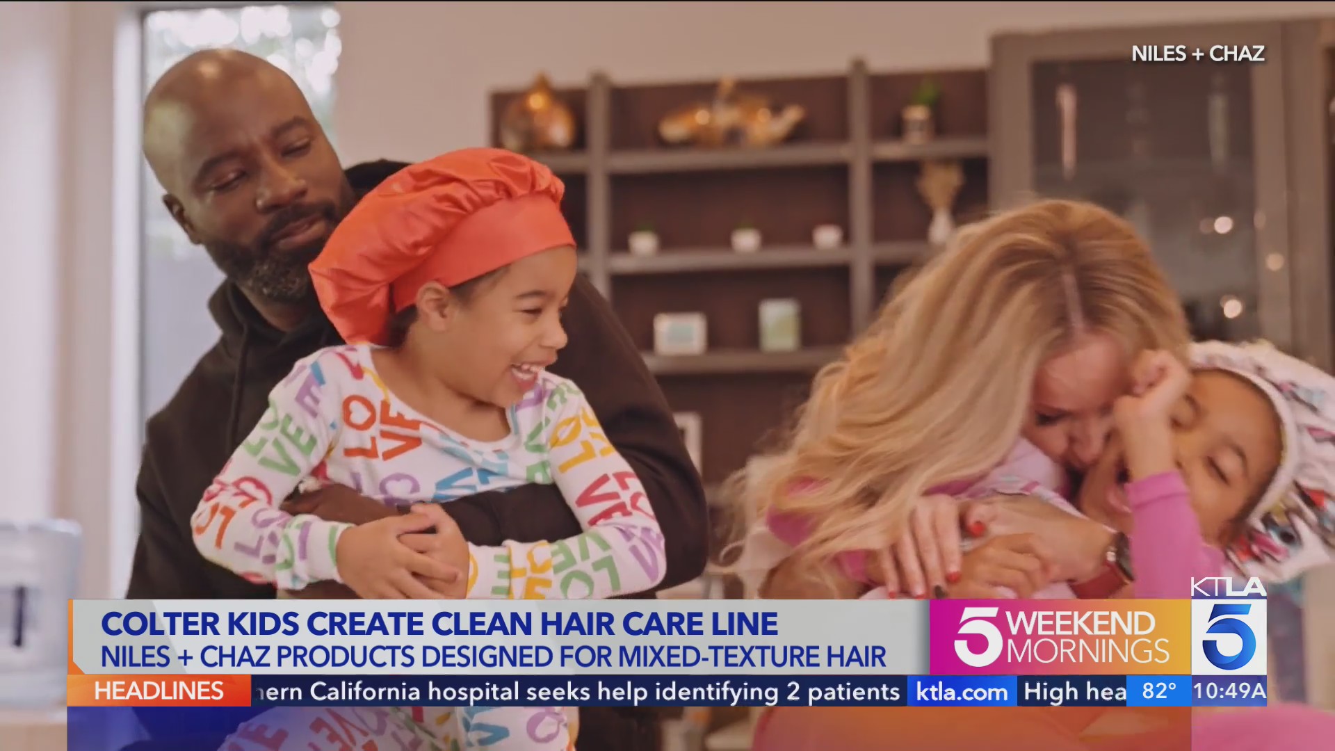 Colter family create clean hair-care line Niles + Chaz – KTLA