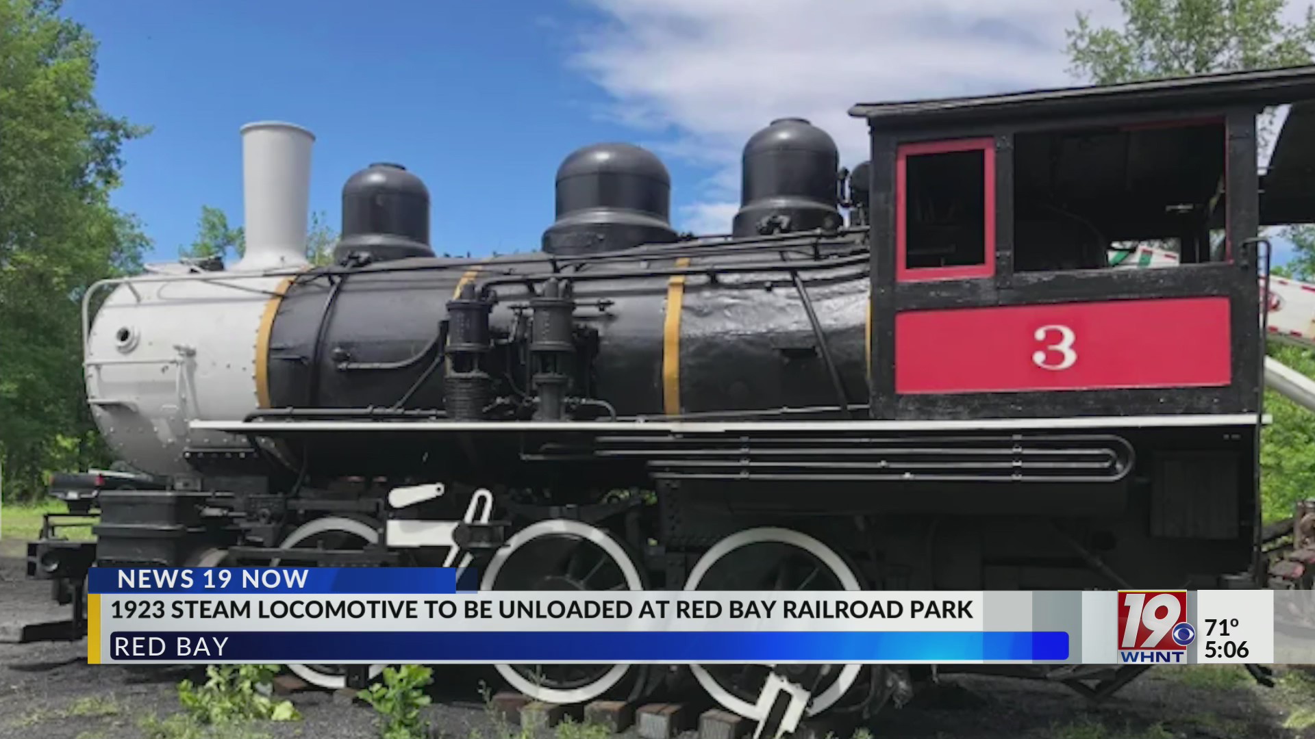 1923 Steam Locomotive To Be Unloaded At Red Bay Railroad Park | August ...