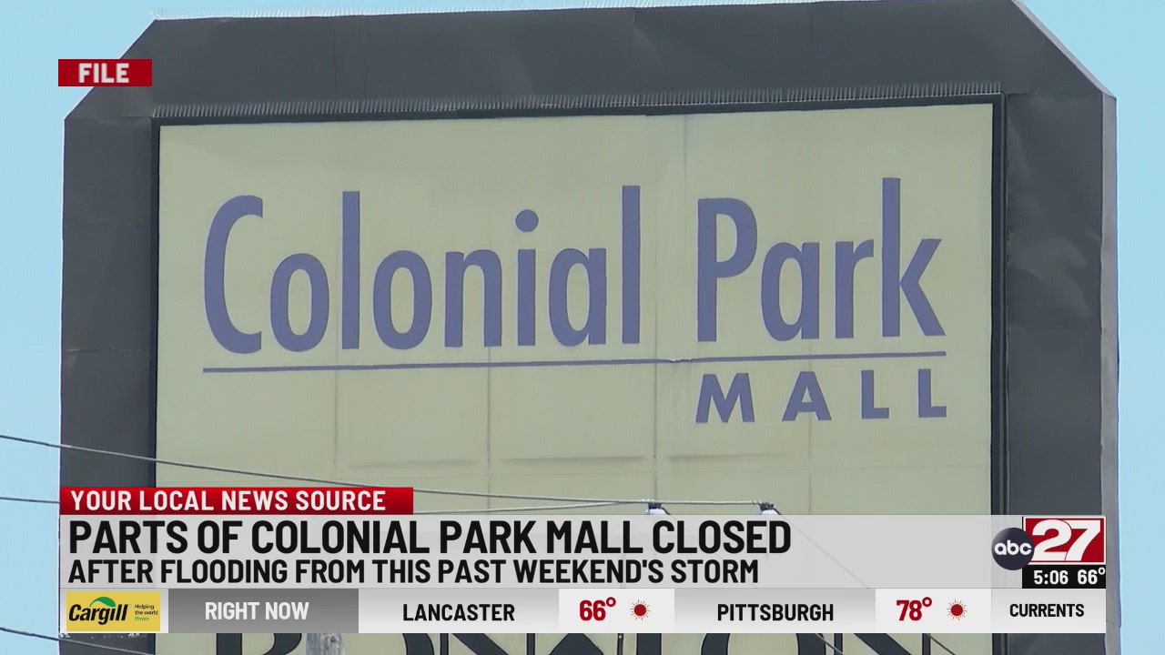 Colonial Park Mall closed for fourth consecutive day following storm ...