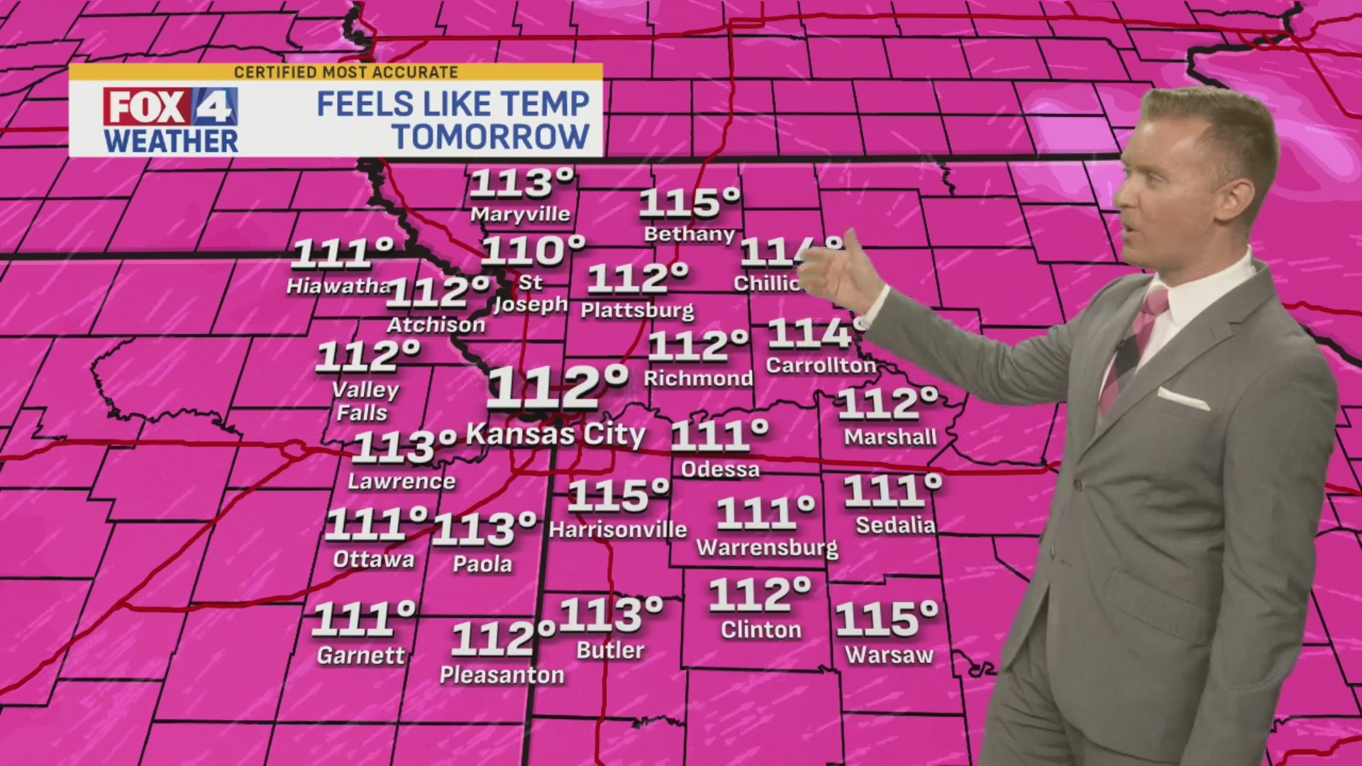 Sunday night forecast – FOX 4 Kansas City WDAF-TV | News, Weather, Sports