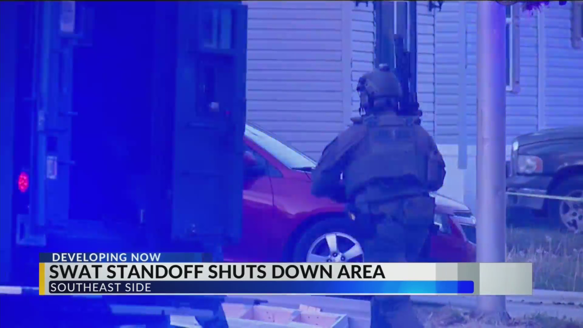 Indiana State Police SWAT team responds to mobile home park in Indy ...