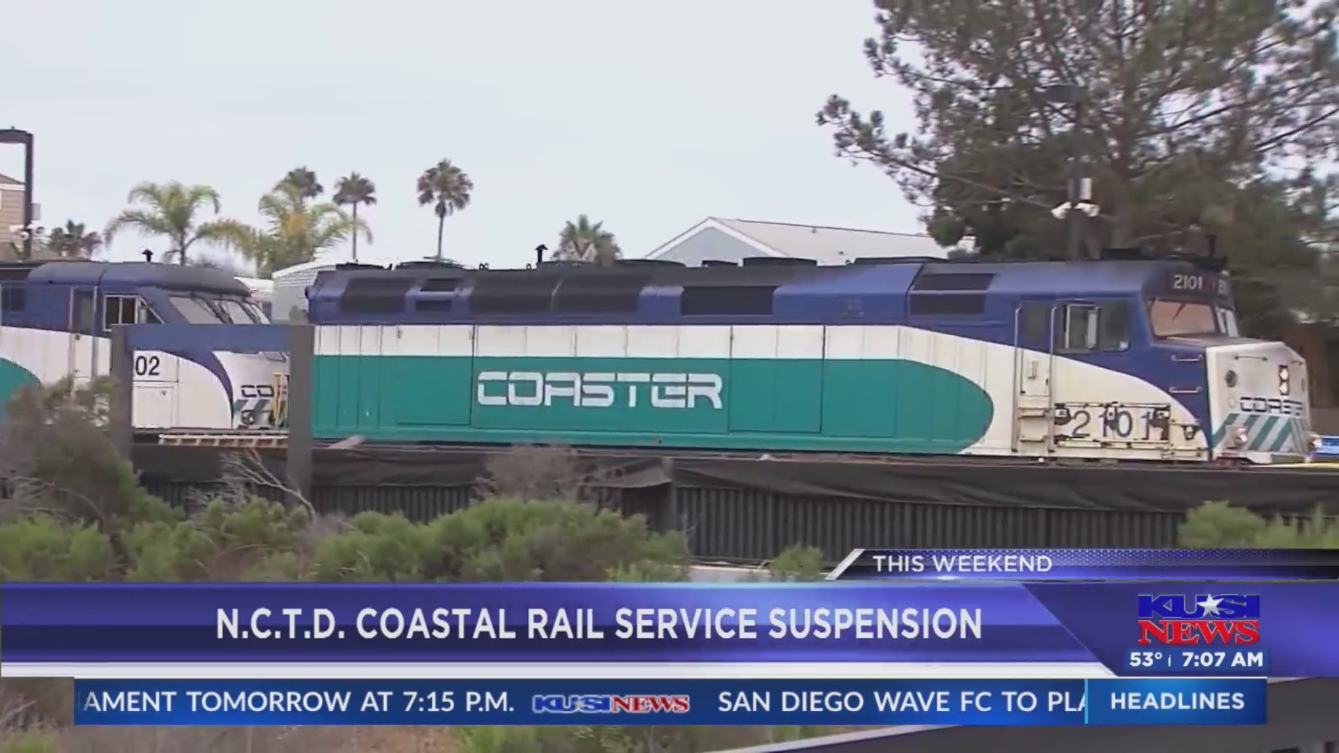 NCTD coastal rail service suspension: what to know – FOX 5 San Diego ...