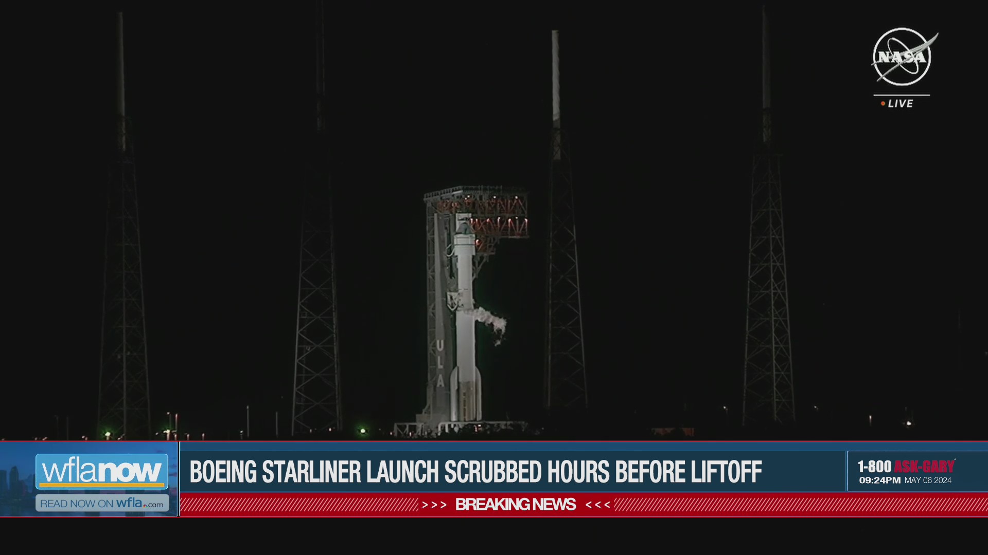 Boeing Starliner launch scrubbed hours before liftoff – WFLA