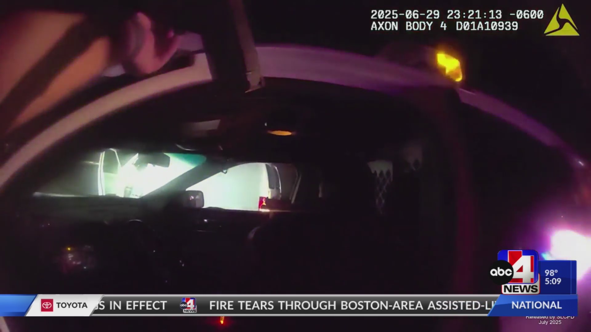 SLC Police release body cam footage of shooting on I-80 – ABC4 Utah