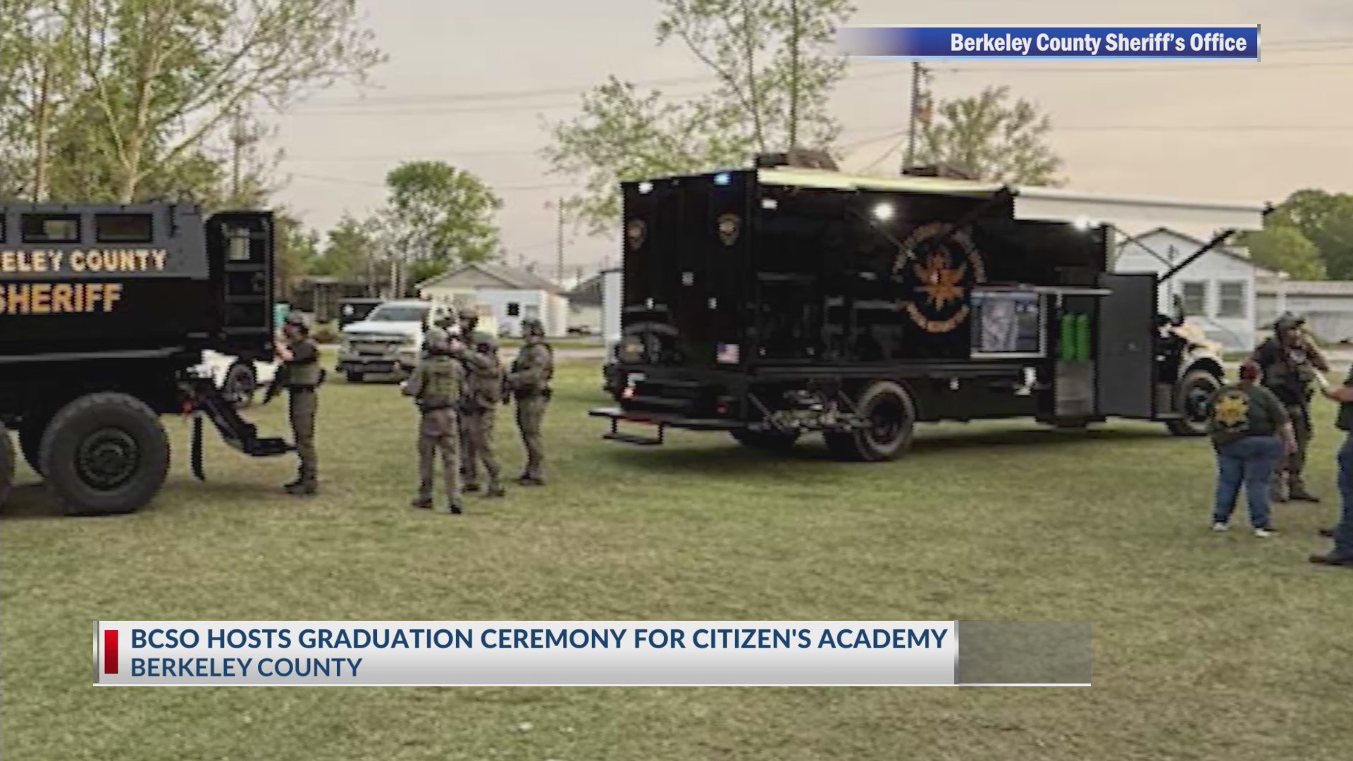 BCSO hosts graduation ceremony for citizen’s academy – WCBD News 2