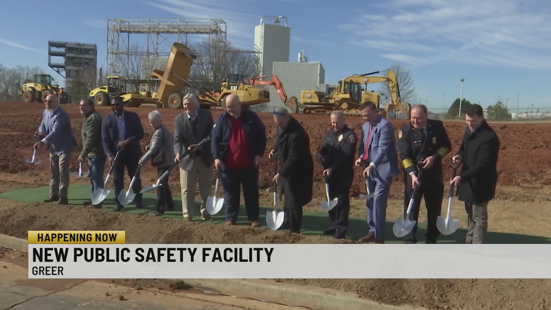 Greer breaks ground on new $17 million public safety training facility ...